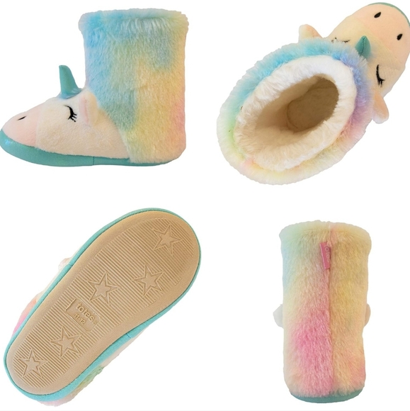 Shoes | Nwt Girls Unicorn Slippers 131 | Poshmark